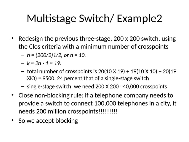 switching multiple access control data communication | PPTX