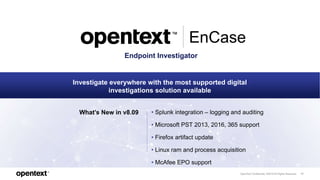 Release 16 EP6 - What's New in EnCase & Tableau | PPT