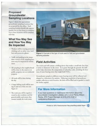 EPA Groundwater Sampling Notice | PDF | Environment | Science