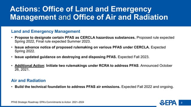 18 January 2022: OECD Webinar on Risk Reduction Initiatives for PFAS ...
