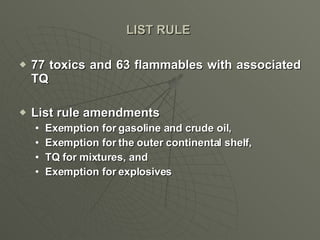 EPA RMP Regulations | PPT