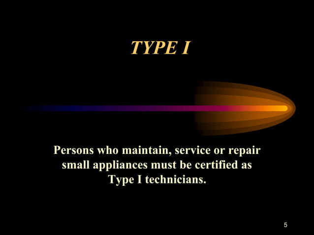 EPA 608 certification and refrigerant handling procedure | PPT