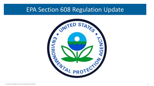 EPA Section 608 Regulation Changes 2018-2019 | PDF | Home Appliances ...