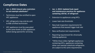 EPA Section 608 Regulation Changes 2018-2019 | PDF