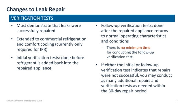 EPA Section 608 Regulation Changes 2018-2019 | PDF | Home Appliances ...