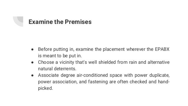EPABX_ Intercom System | PPTX | Computer Networking | Computing