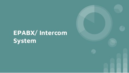 EPABX_ Intercom System | | PPT