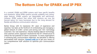EPABX vs. VoIP PBX Which is the Right PBX for Your Business.pptx