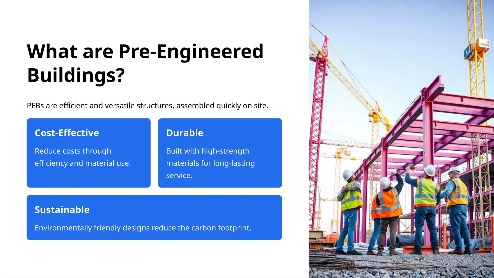 Redefining Construction Excellence with Pre-Engineered Buildings | PPTX | Construction Industry ...