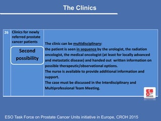 Multidisciplinarity and the Prostate Cancer Unit | PDF