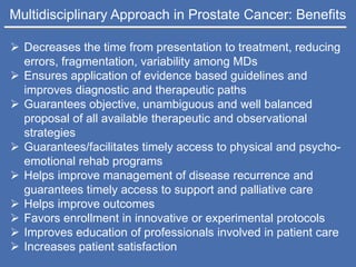 Multidisciplinarity and the Prostate Cancer Unit | PDF
