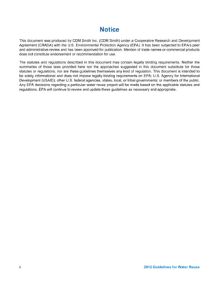 Epa guide for water use | PDF