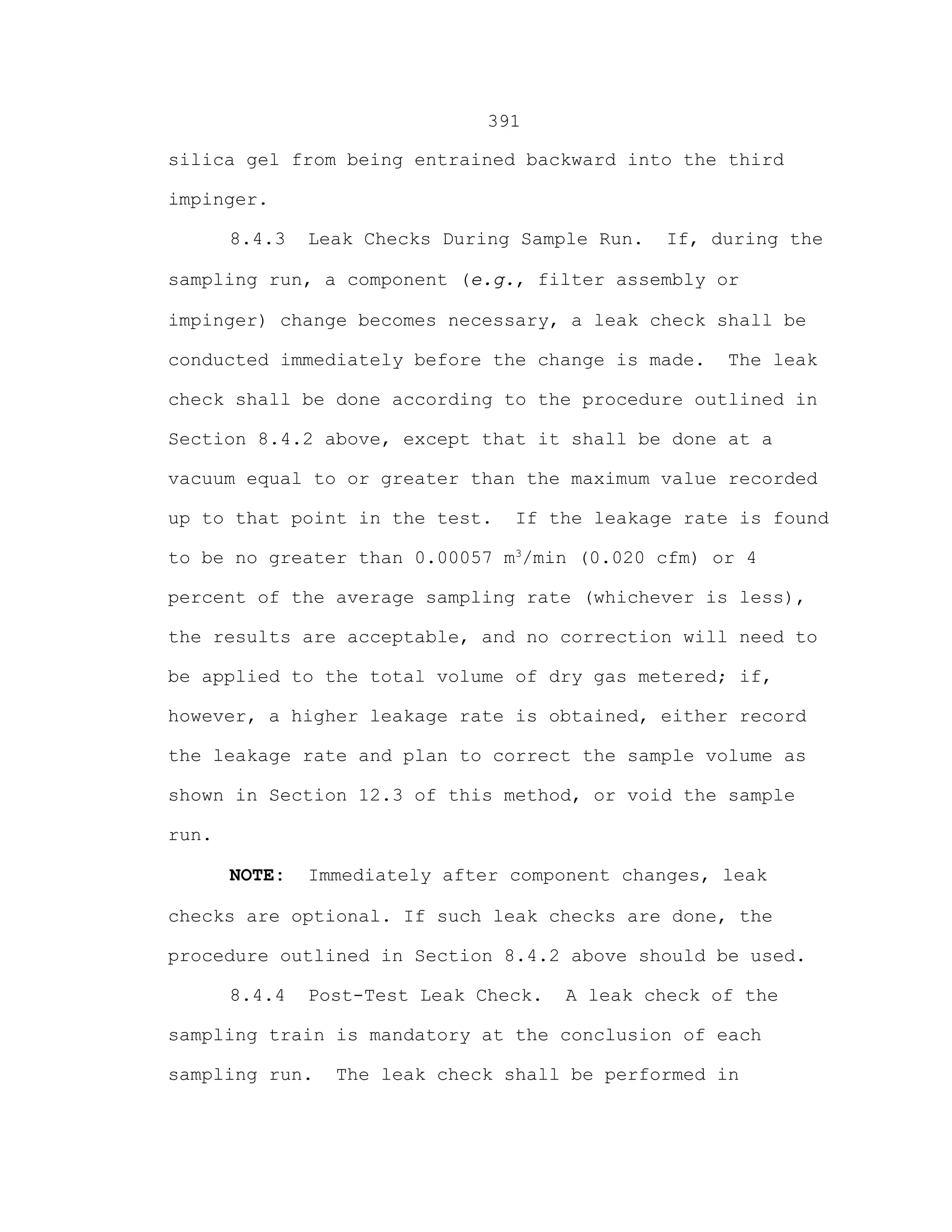 Epa method 5(m-05) | PDF