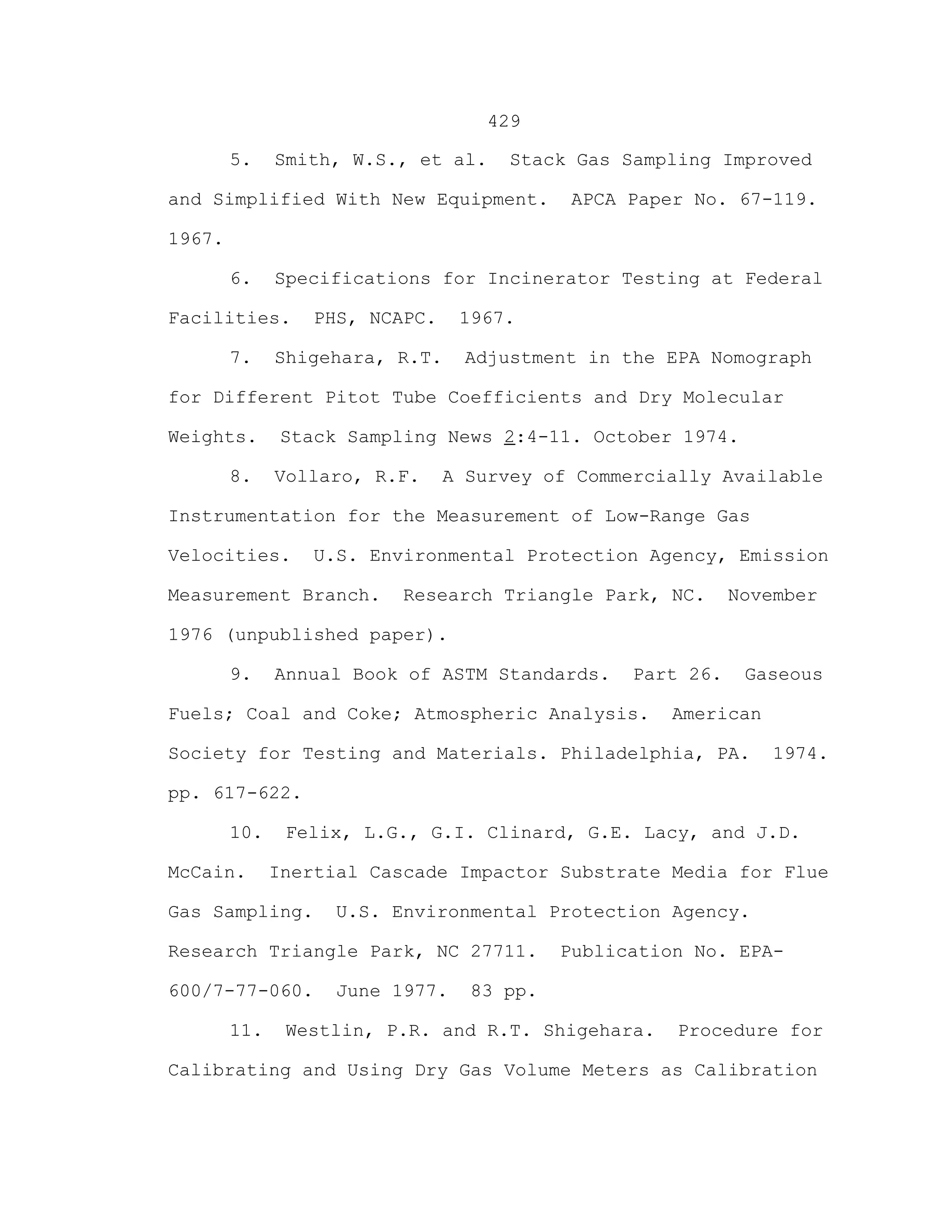Epa method 5(m-05) | PDF