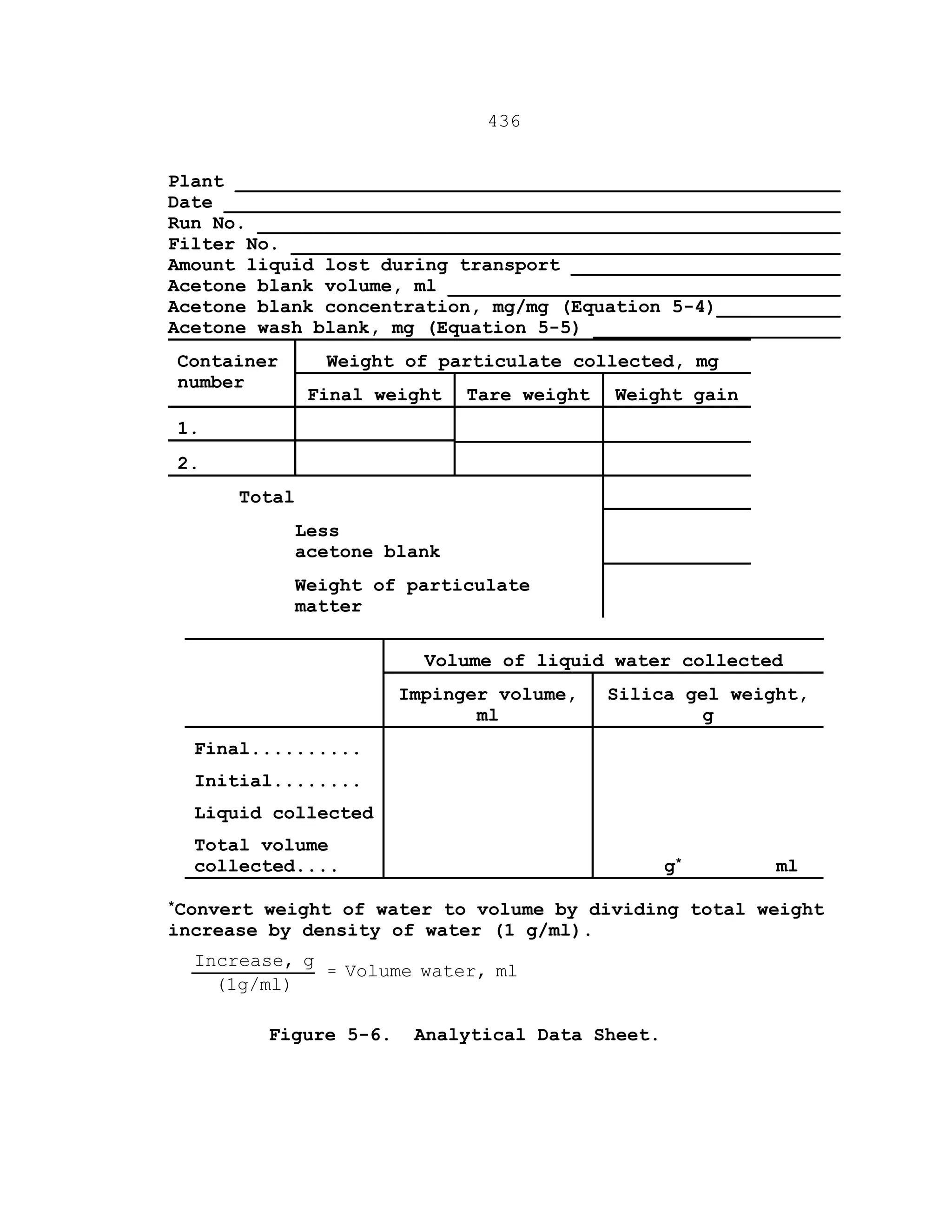 Epa method 5(m-05) | PDF