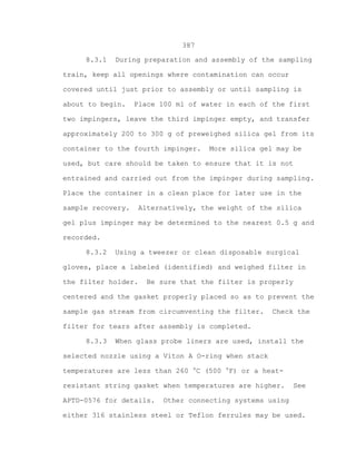 Epa method 5(m-05) | PDF