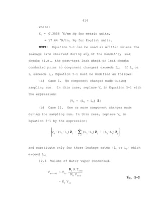 Epa method 5(m-05) | PDF