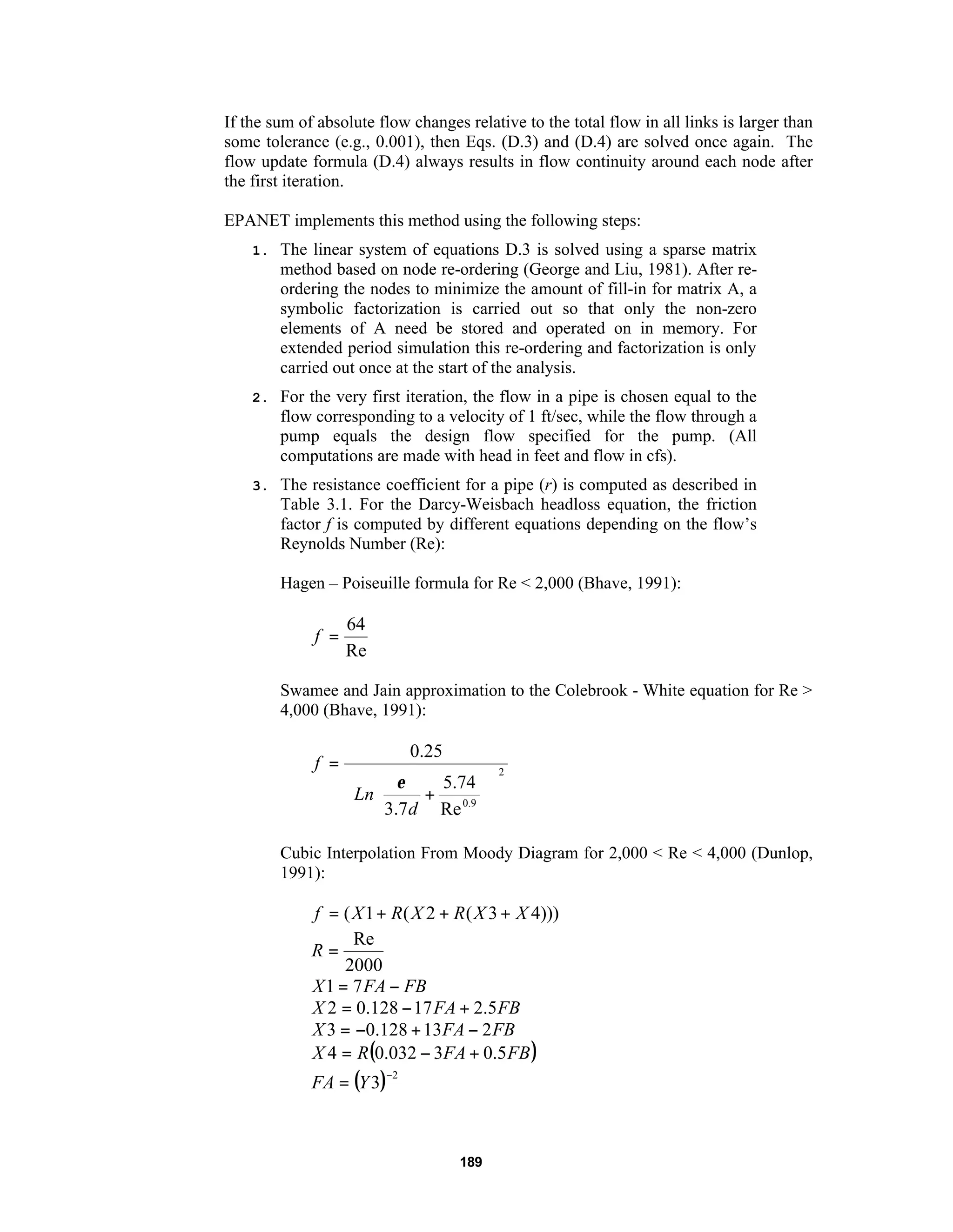 EPANET 2 Users Manual | PDF