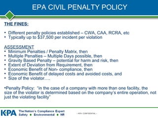 Penalty Policy – Preventing/Avoiding the “BIG” Fines | PPT