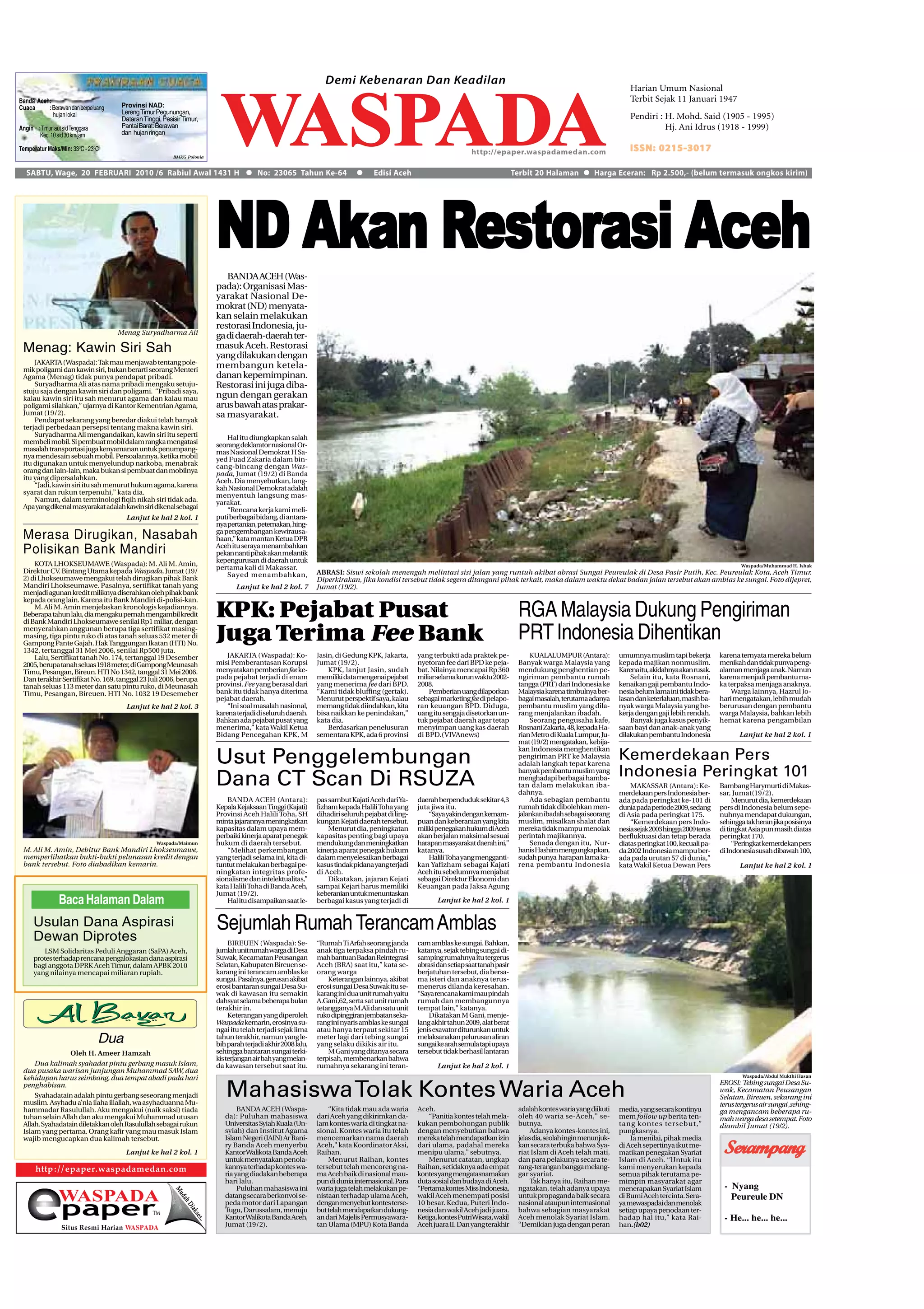 Epaper Edisi 20 Aceh | PDF