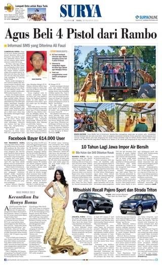 Epaper Surya 28 Agustus 2013 | PDF