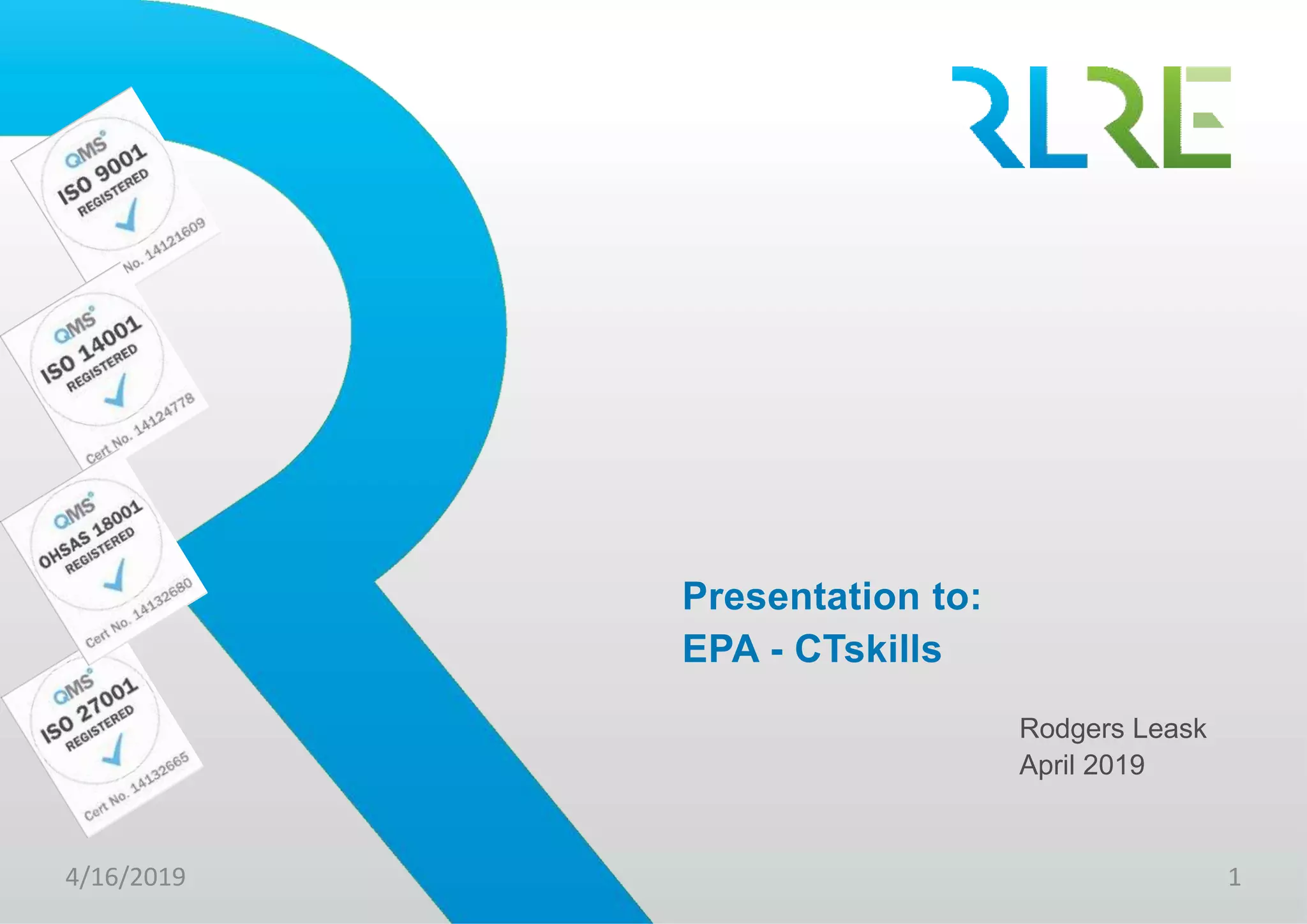 EPA Presentation - Andy Smith | PPTX