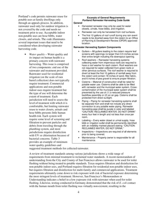 EPA Rainwater Harvesting - Municipal Handbook | PDF