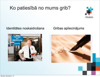 Drošs elektroniskais paraksts (eParaksts) | PDF