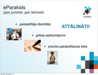 Drošs elektroniskais paraksts (eParaksts) | PDF
