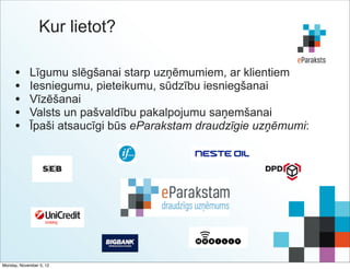 Drošs elektroniskais paraksts (eParaksts) | PDF