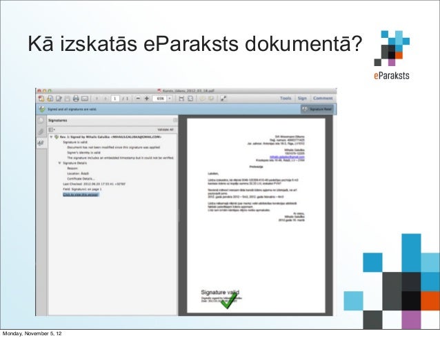 Drošs elektroniskais paraksts (eParaksts)