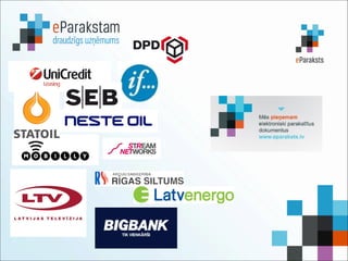 eParaksts - izmantošanas iespējas un priekšrocības | PPT