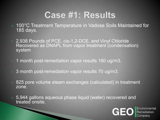 GEO's Presentation on In Situ Thermal Remediation to EPA Region 9 | PPTX