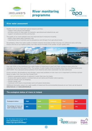 EPA River Monitoring Fact Sheet | PDF