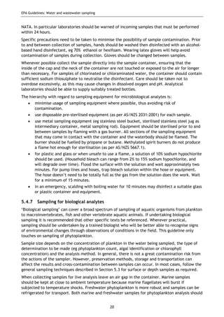 EPA Water Sampling Guide | PDF