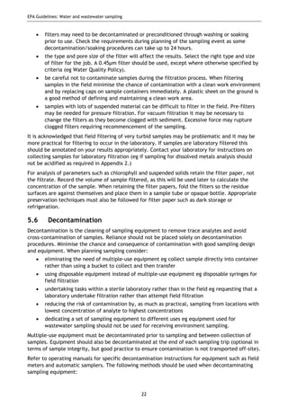 EPA Water Sampling Guide | PDF