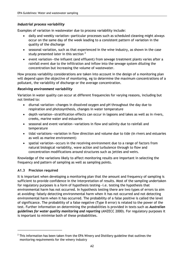 EPA Water Sampling Guide | PDF