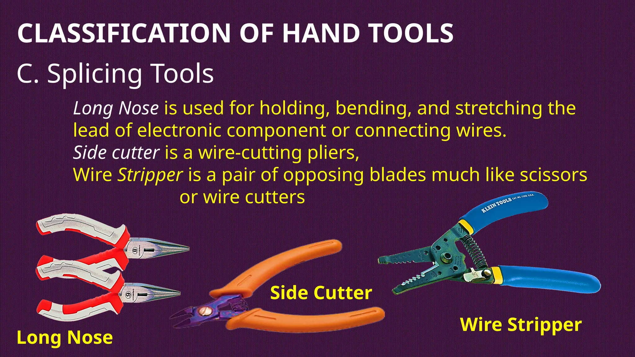 EPAS Hand tools grade 7 and 8 second quarter | PPTX