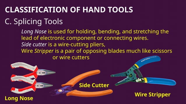 EPAS Hand tools grade 7 and 8 second quarter | PPTX