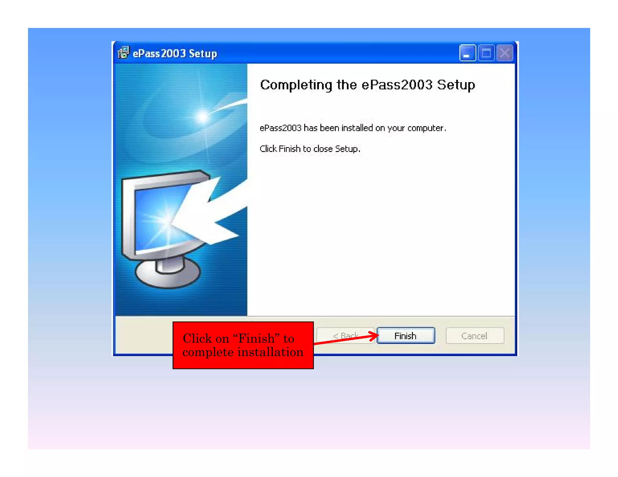 Epass 2003 token installation guide | PDF