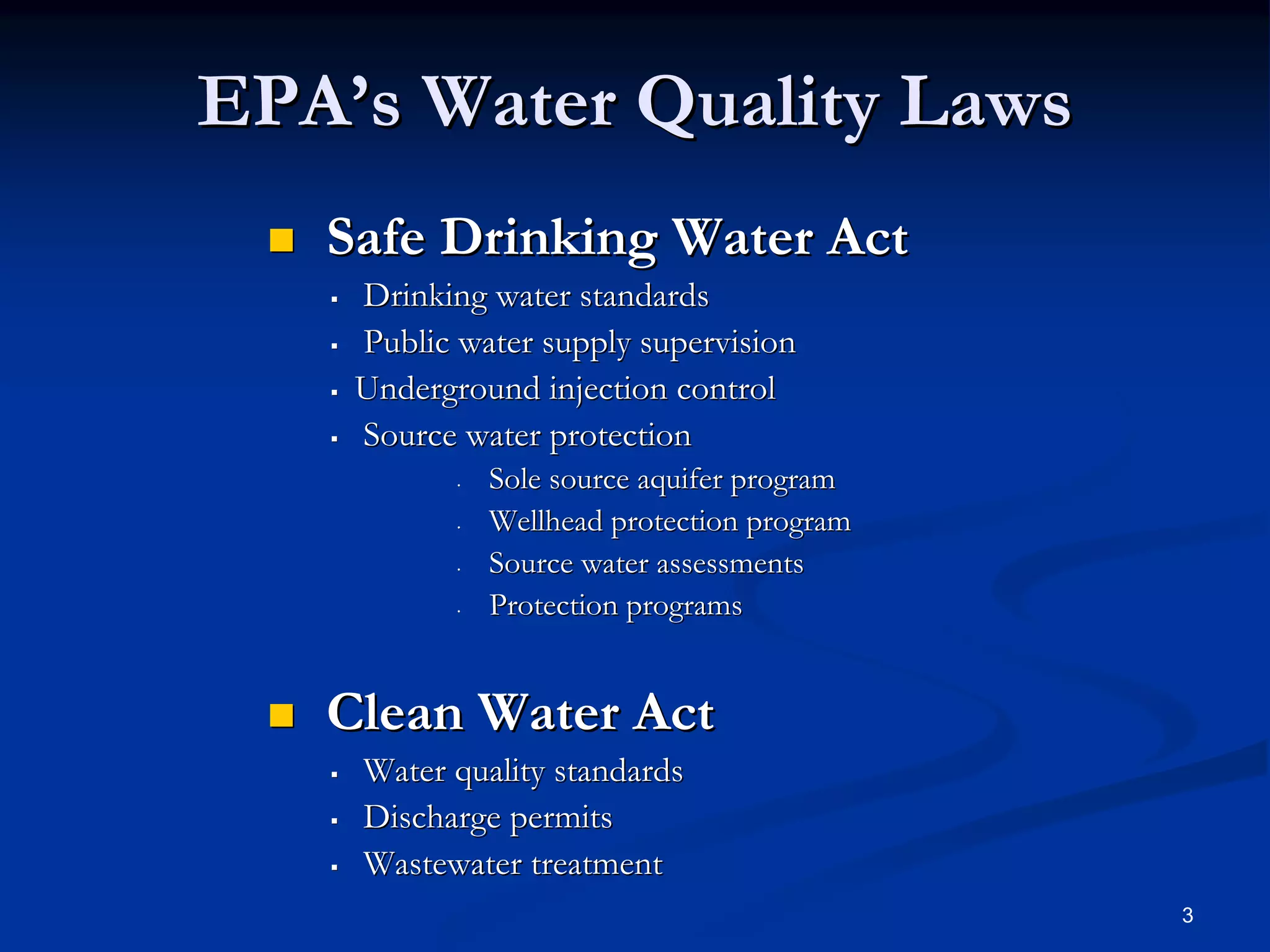 EPA\'s Source Water Protection Program | PDF