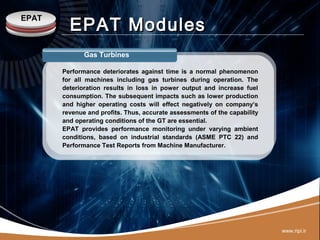 EPAT software (Energy efficiency evaluation and performance improvement ...
