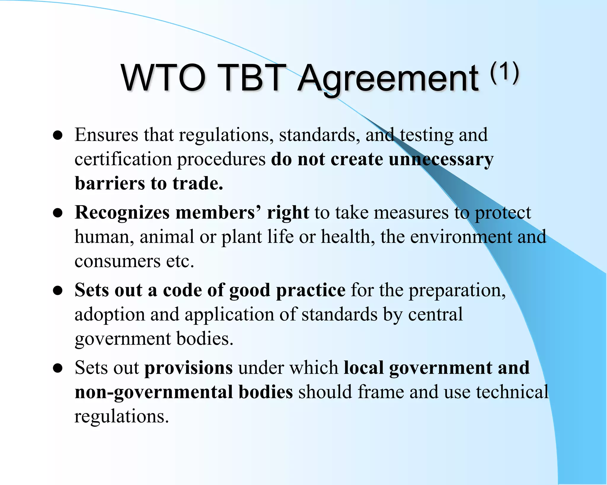 Technical Barriers to Trade - Dianne Lalla-Rodrigues - Director of the ...