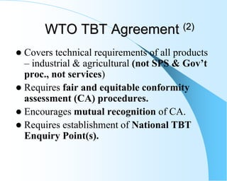 Technical Barriers to Trade - Dianne Lalla-Rodrigues - Director of the ...