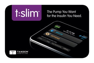 tslim Insulin Pump ePatient Pack | PDF