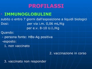 Epatiti virali profilassi | PPT