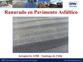 EPAV - Tecnicas de Mantenimiento y Reparacion de Pistas Aeropuertos | PDF