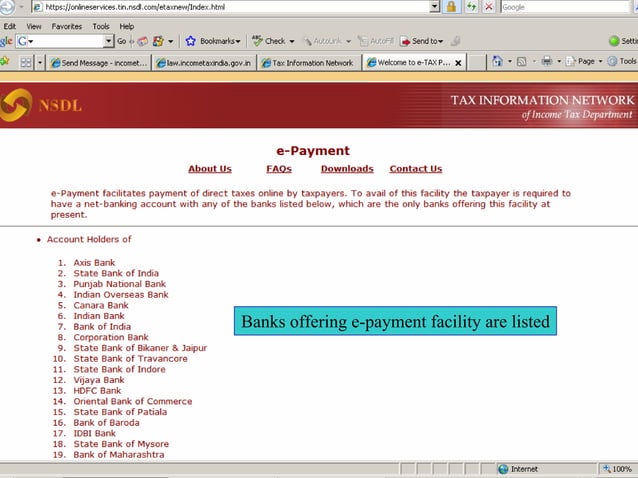 E Payment Procedure | PDF