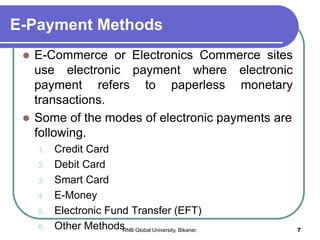 E payment systems | PPSX