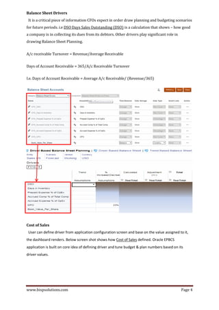 Oracle EPBCS Driver | PDF